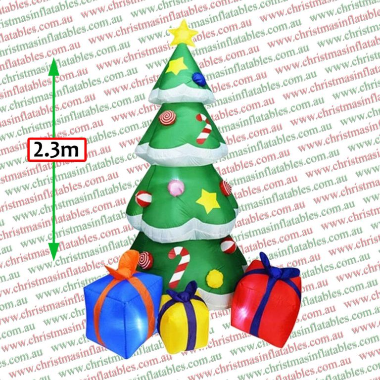 2 1m Christmas Tree With Ts Inflatable Airfigs Inflatables