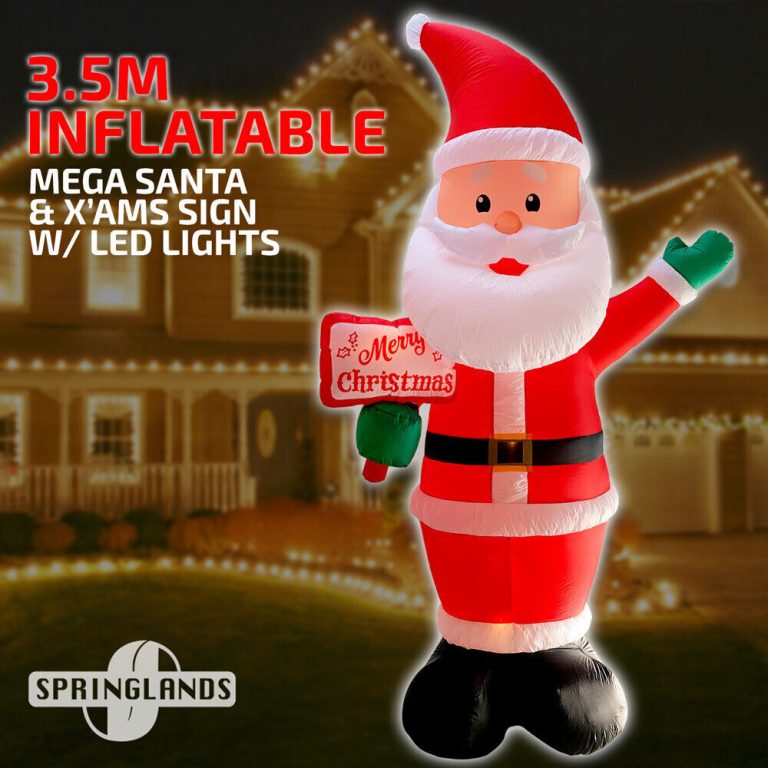 3.5m Tall Santa Claus Christmas Inflatable – Airfigs Inflatables