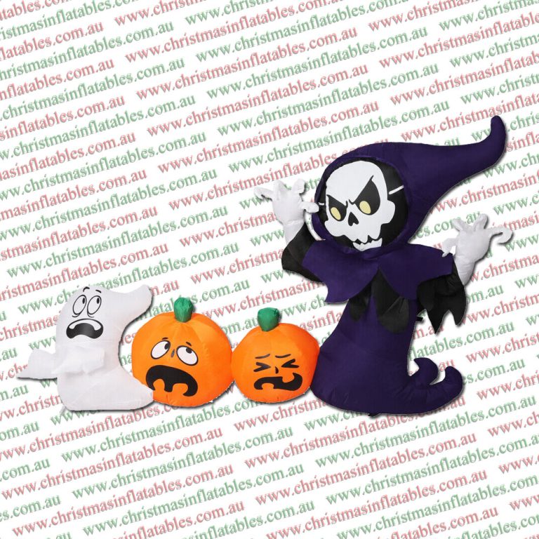 1.8m Skull Face Ghost Chaser Halloween Inflatable – Airfigs Inflatables