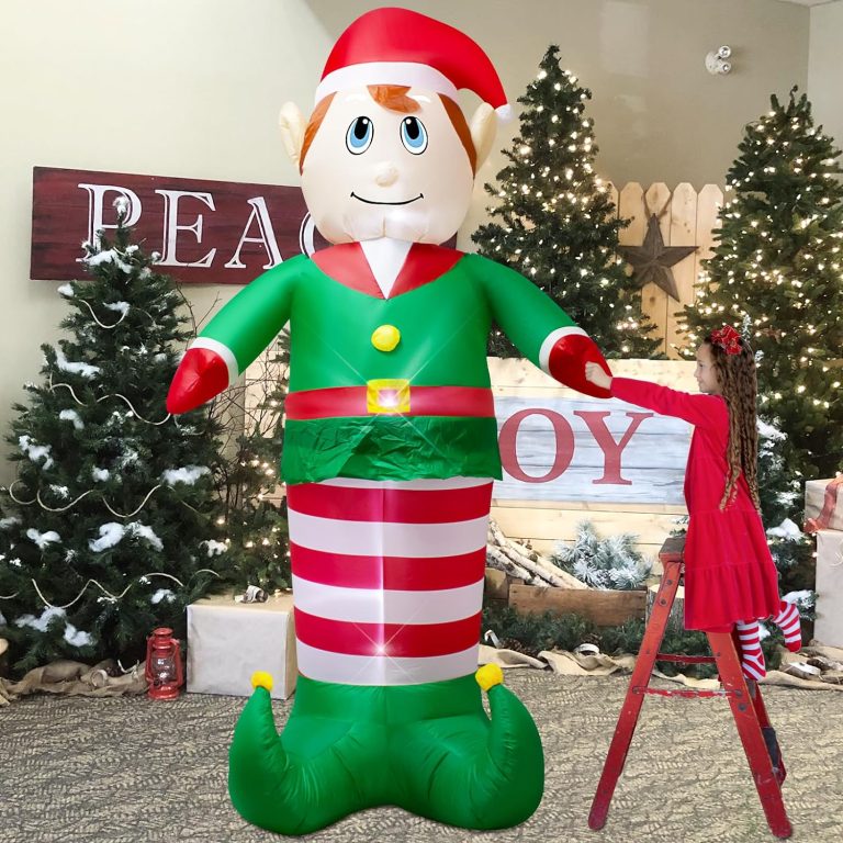 2.4m Christmas Elf Clown Inflatable – Airfigs Inflatables