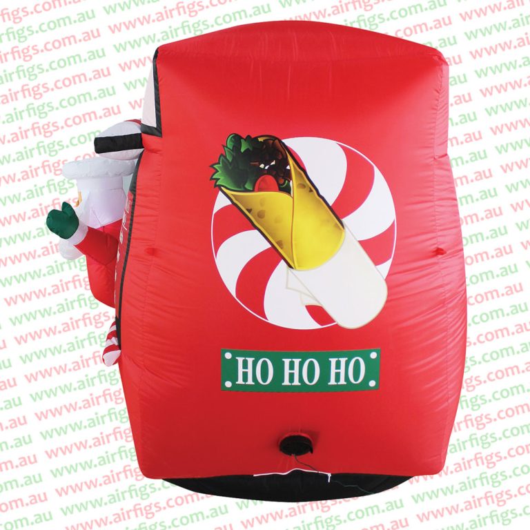 2.2m Kringle Kebabs Food Van Christmas Inflatable – Airfigs Inflatables