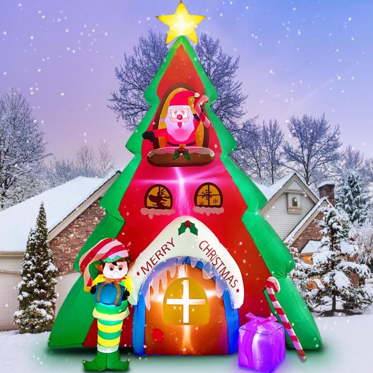 3m Christmas Tree House Christmas Inflatable – Airfigs Inflatables